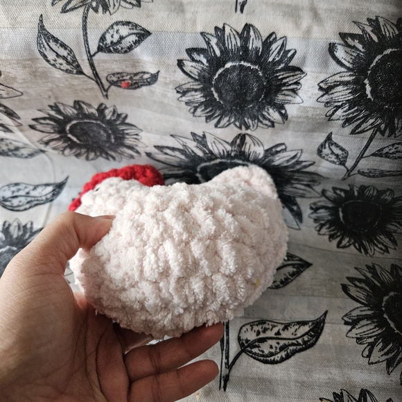 Hand Crafted | Toys | Crochet Light Pink Rooster Chicken Amigurumi ...